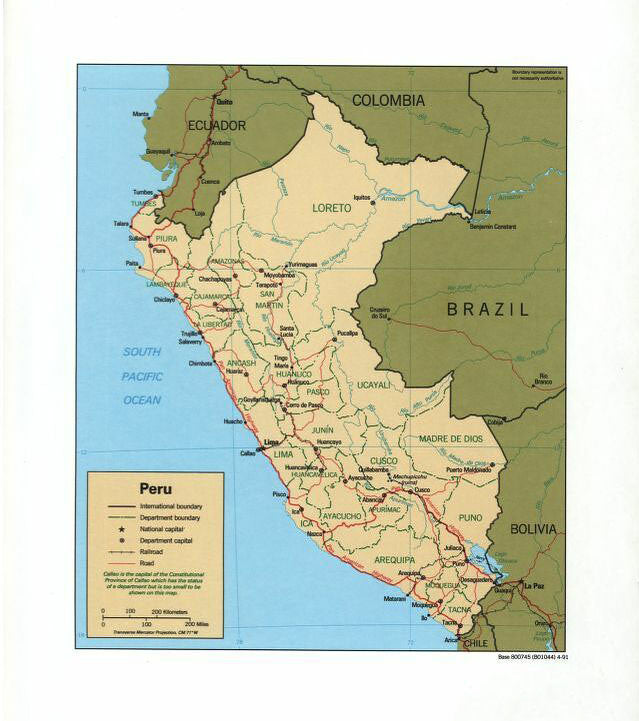 Map of Peru Framed Push Pin Map – wallmapsforsale